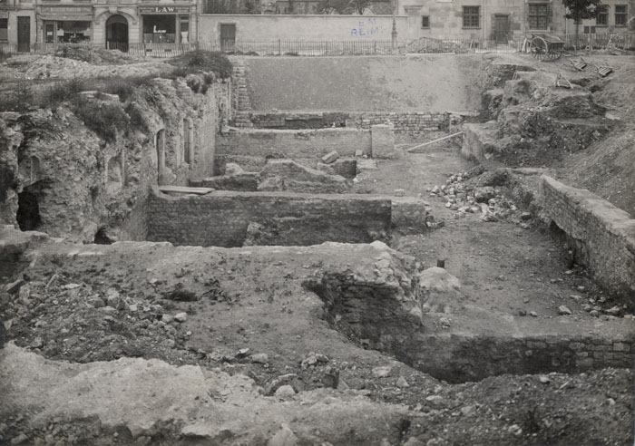 Le cryptoportique de Reims - Patrimoine des bibliothèques de Reims