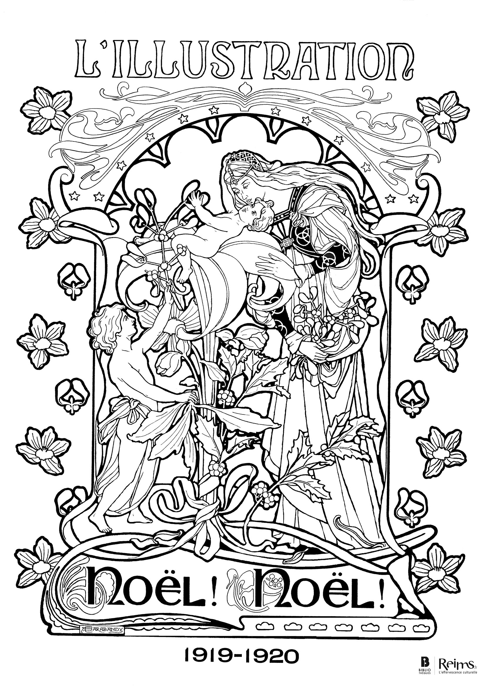 Calendrier de l'avent 10 - Patrimoine des bibliothèques de Reims