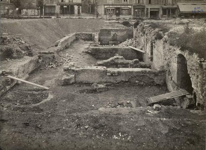 Le cryptoportique de Reims - Patrimoine des bibliothèques de Reims